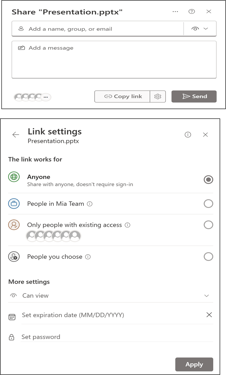 How can I grant everyone access to a shareable PDF link if the owner sent it out with only ...