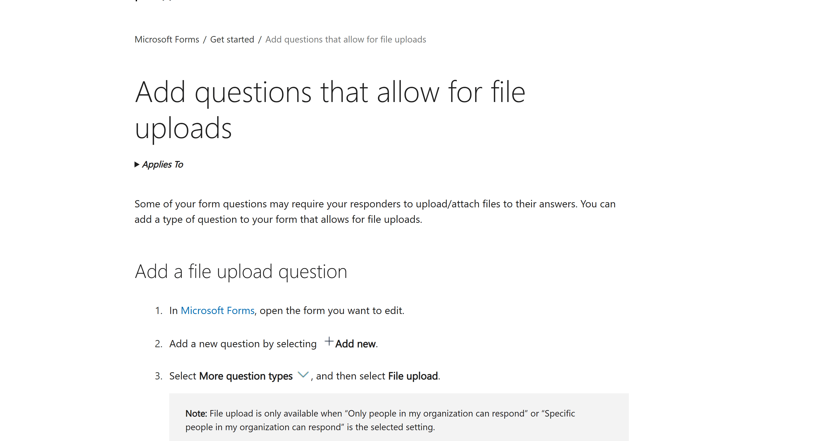 i have a form template question that required a file upload, how can i added , do i need ...