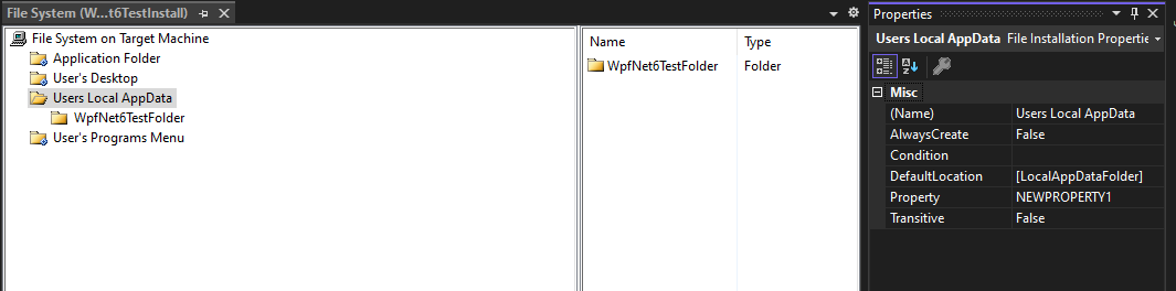 Delete a particular folder when we uninstall the WPF application ... Delete a particular folder when we uninstall the WPF application ...