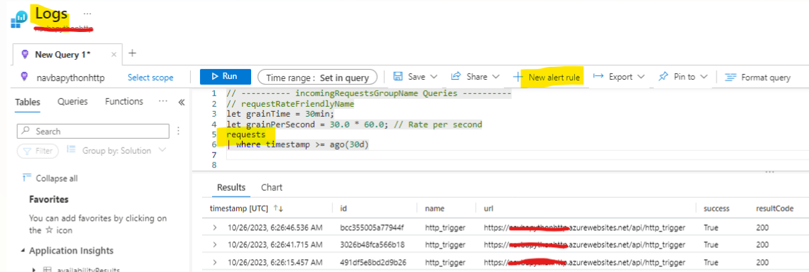 Find Idle Azure Functions App (Last 30 Days) - Microsoft Q&A