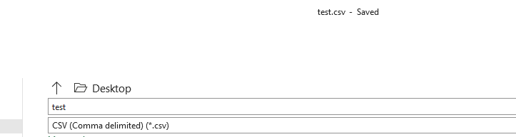 How do I change the default Save Type to maintain the original file type for .csv files ...