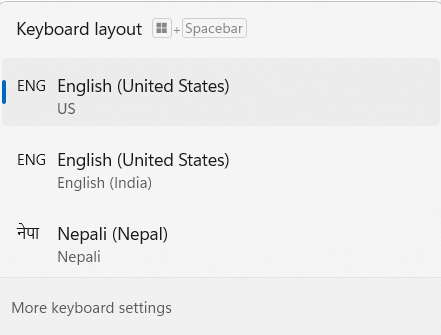 Remove unwanted keyboard layouts - Microsoft Q&A