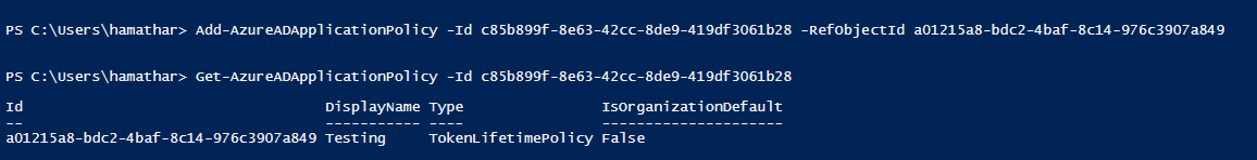 How do we reduce "Expiration Time" for a token generated by https://login.microsoftonline.com ...