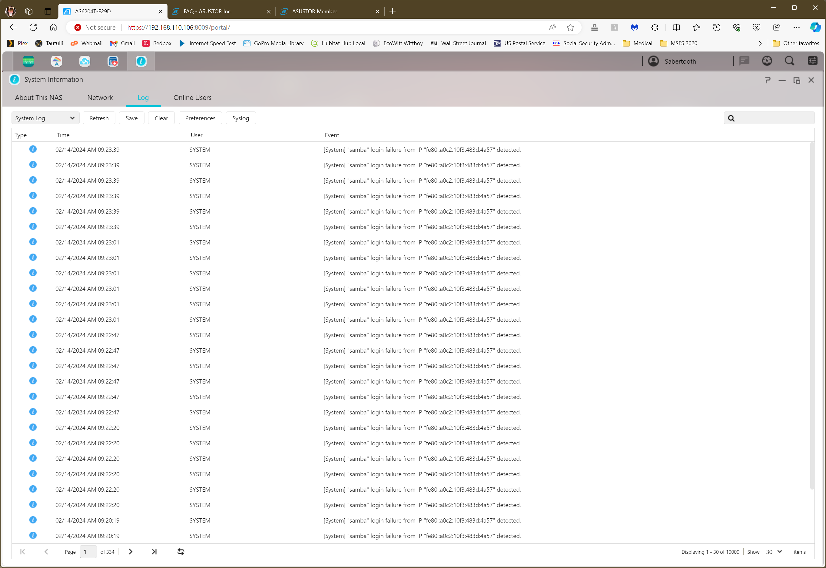 windows 11 failed samba login - Microsoft Q&A