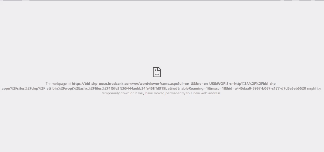 Office Online Server Integration With Sharepoint Server 2019 Issue With Viewing Documents In 