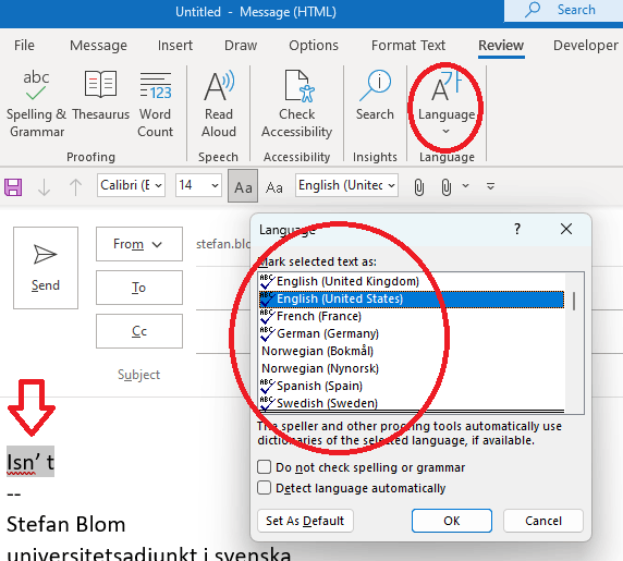 Why is outlook automatically putting a double space after I type an ...