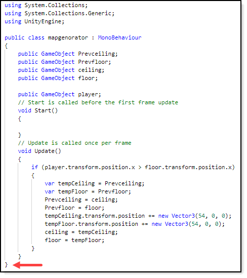 C# CS1513 } expected - Microsoft Q&A