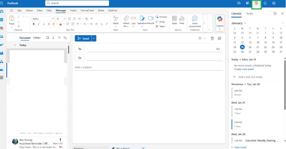 how do i pin a view i've set up in my mailbox - Microsoft Q&A