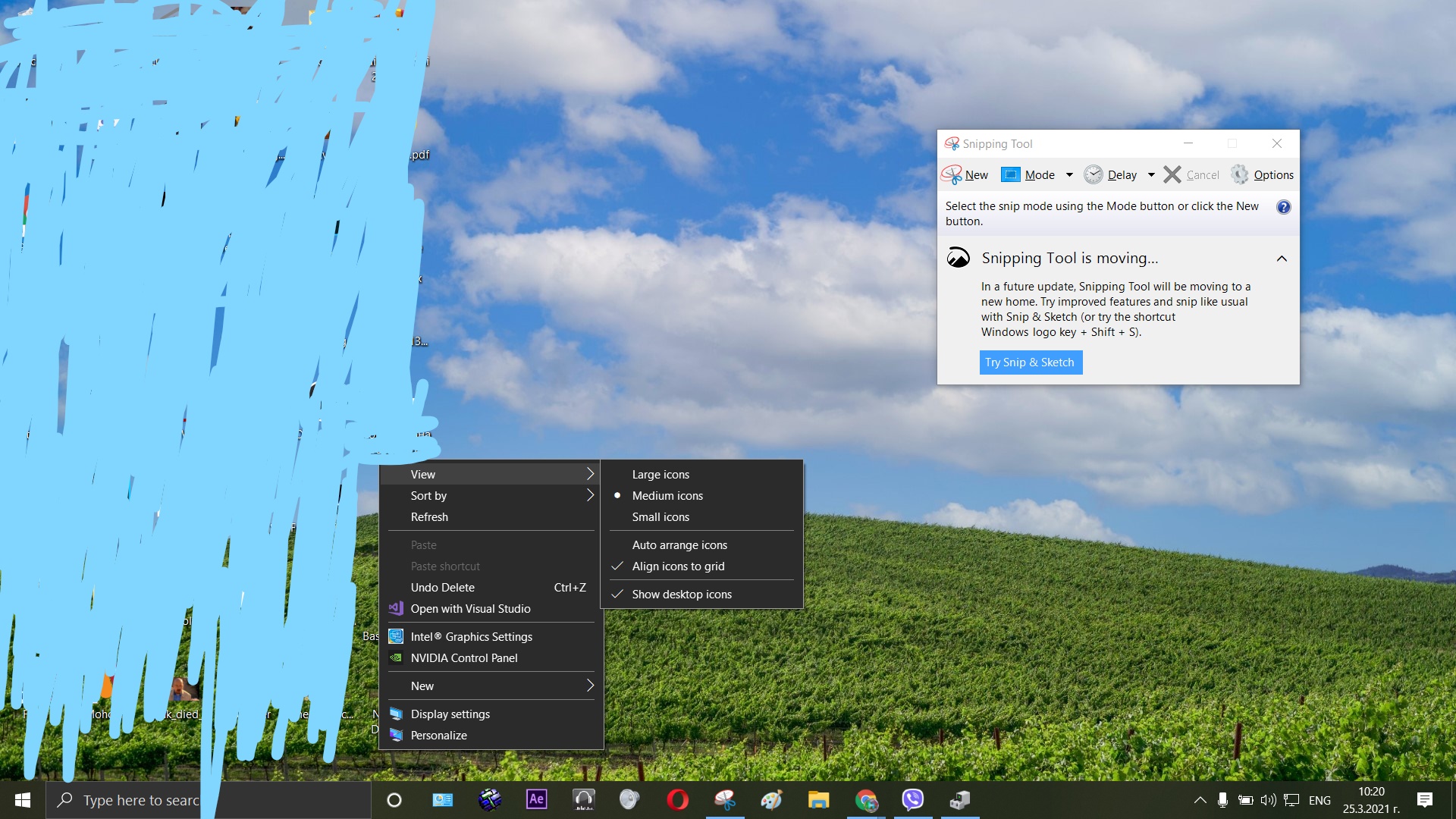 my intel control panel is not opening - Microsoft Q&A