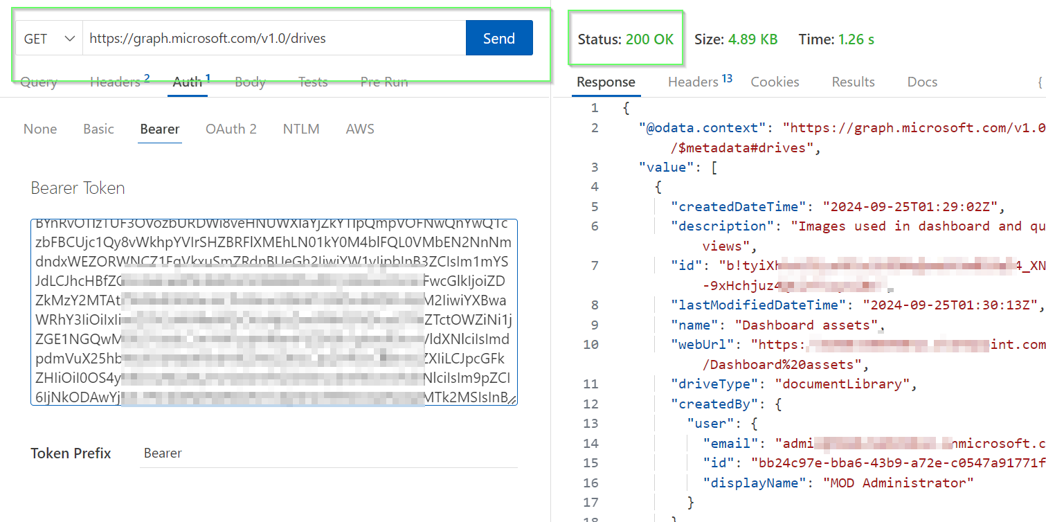 ondrive integration issue with java application - Microsoft Q&A