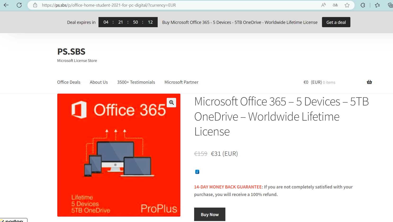 Lifetime License Office 365 - Microsoft Q&A