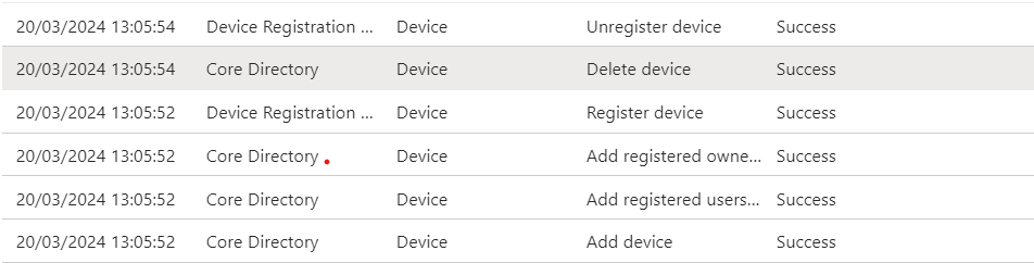Azure Device Registration: Device Deleted Immediately After Being Added ...