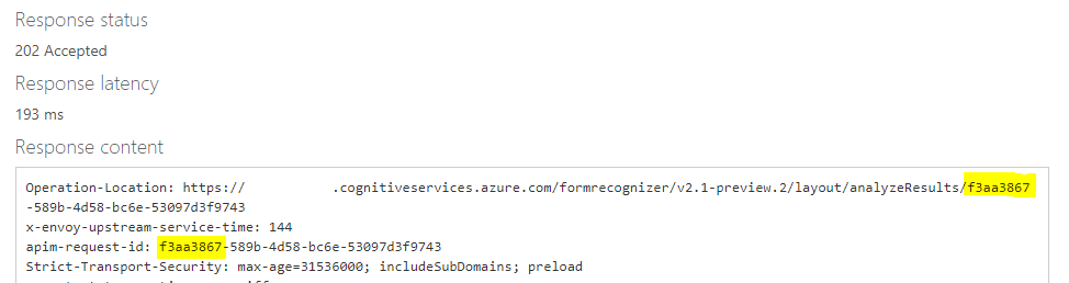 Azure Form Recognizer Api V21 Preview2 Response Id Not Working Microsoft Qanda