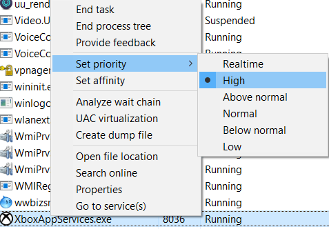 Permanently setting Priority Processes Using Registry Editor does not ...