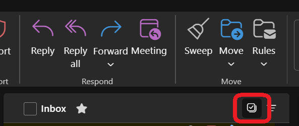 Tick boxes on Emails in Outlook - Microsoft Q&A