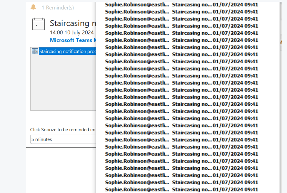 Conflict message on Outlook - Microsoft Q&A