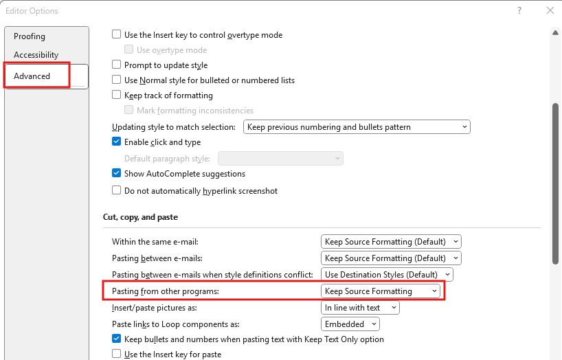 Email Signature has just added borders to a table that did not have ...
