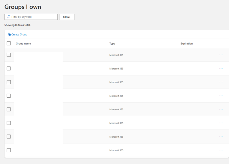 Created Group not visible under Outlook Groups (M365) - Microsoft Q&A