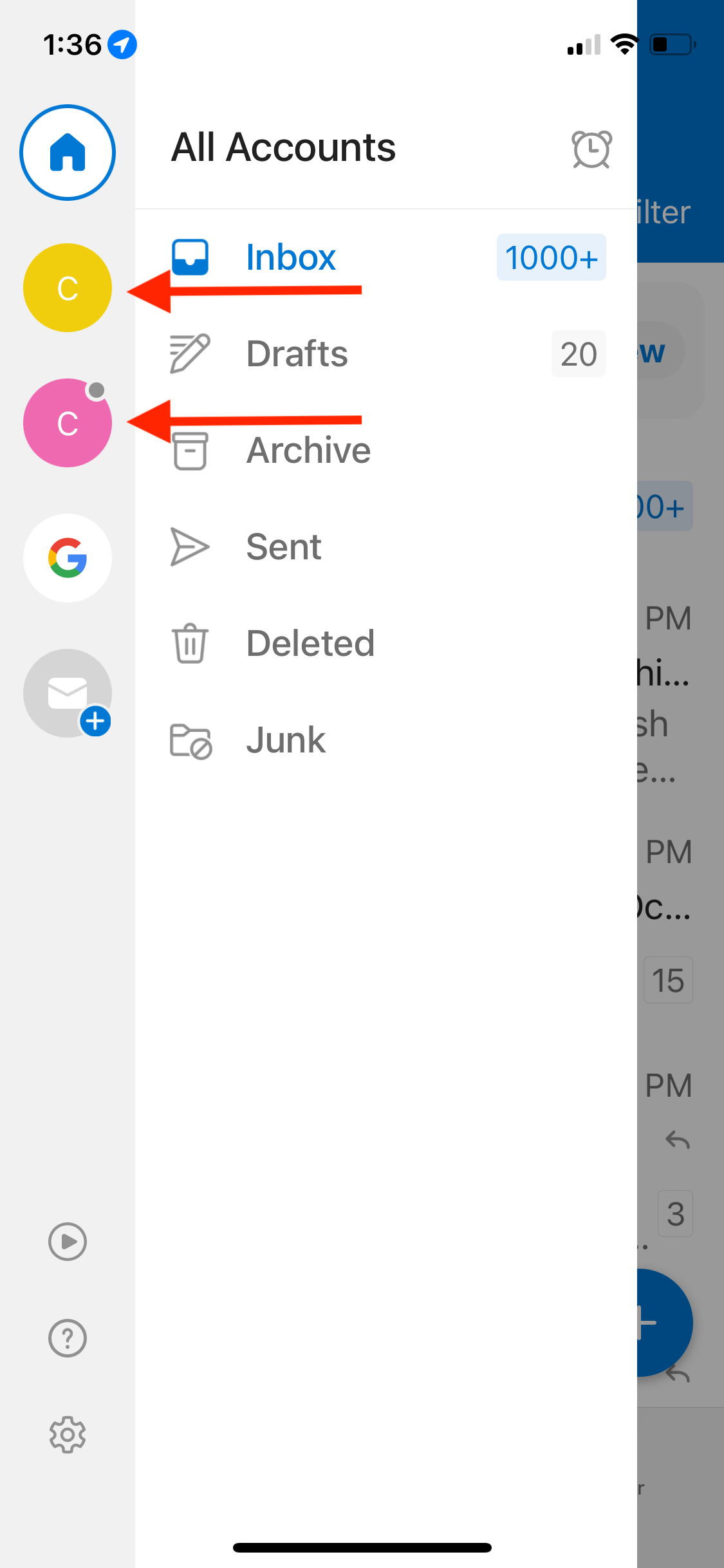 How to I change the color and/or character representing the accounts in ...