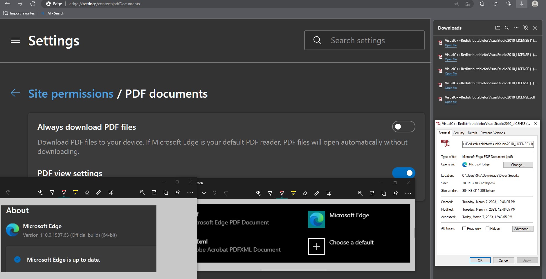 Anyone Having problems Opening PDFs in Microsoft Edge? - Microsoft Q&A Anyone Having problems Opening PDFs in Microsoft Edge? - Microsoft Q&A