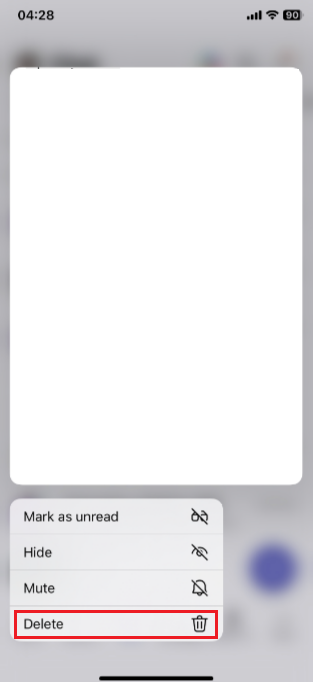 Garbage Data In Teams for iPhone - Microsoft Q&A