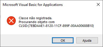 Como resolver erro ao usar controle ListView num UserForm do Excel 365 64 bits? - Microsoft Q&A