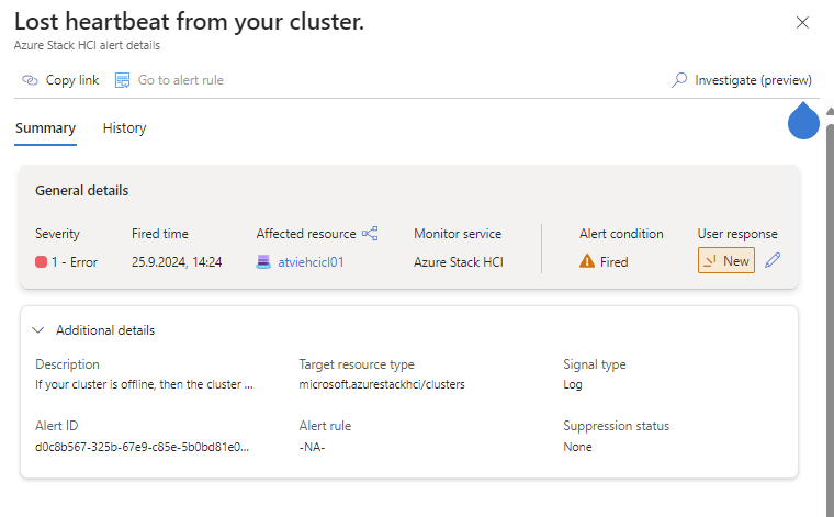 Azure Stack HCI 23H2 Demo Lab - Azure connection: Not connected recently—Connected 3 days ago ...