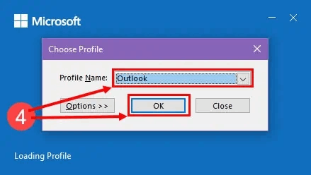 Outlook 2019 constantly stalls when first launched saying TRYING TO ...