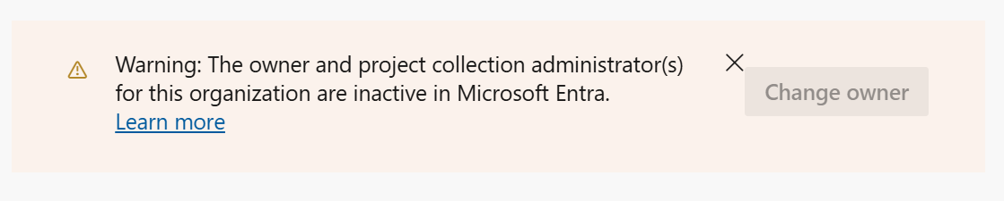 Partially locked out of Azure DevOps organisation - Microsoft Q&A