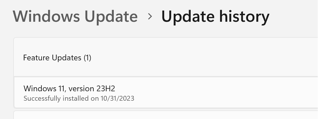 Windows 11 23H2 Build 22631.2506 released to the public. - Microsoft Q&A