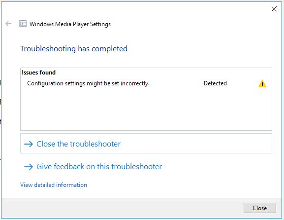 Windows Media Player "Cast to Device" does not work repeat video ...