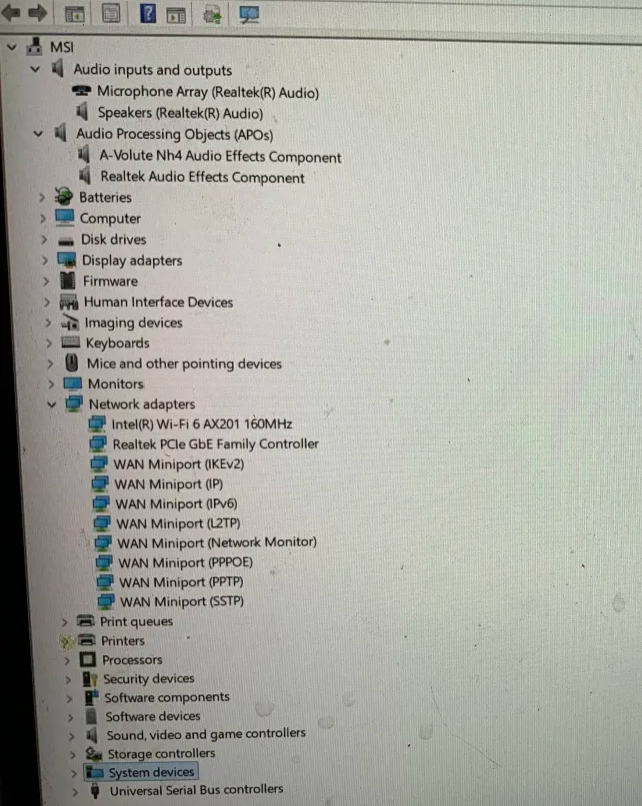 Wifi will not switch on/wireless not working - Microsoft Q&A
