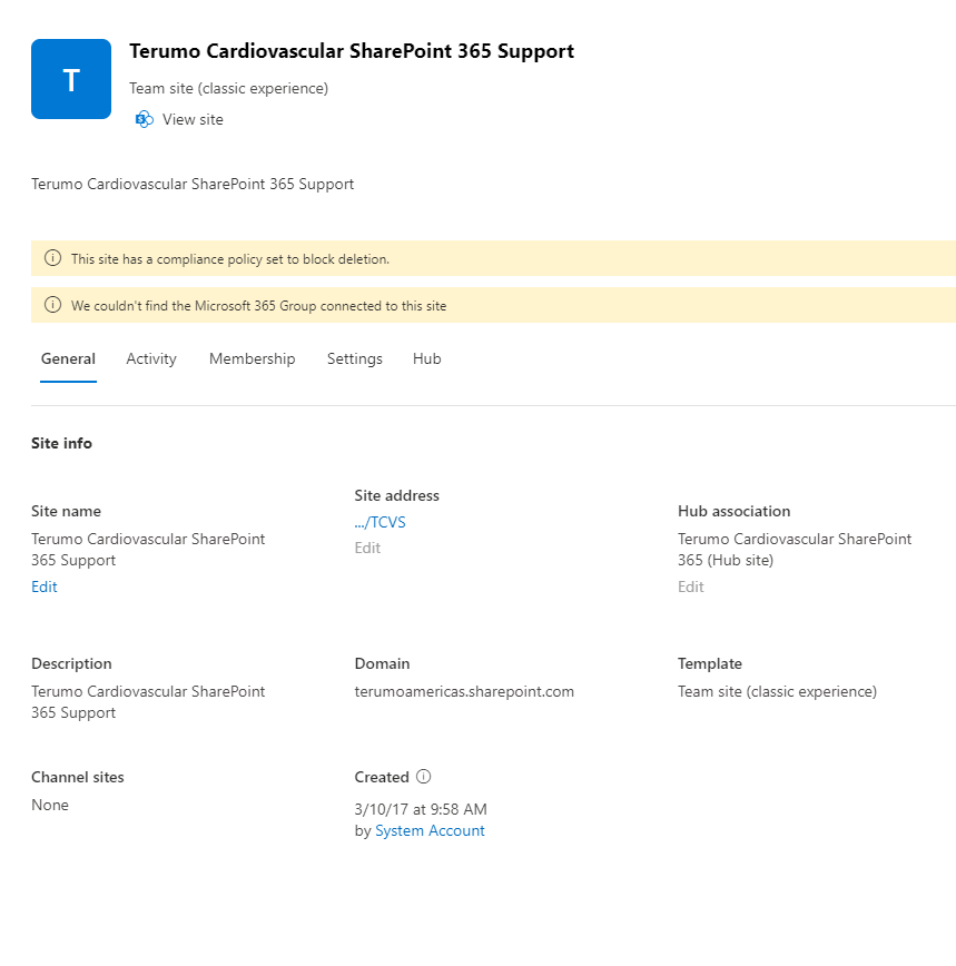 SharePoint change site to modern template - Microsoft Q&A