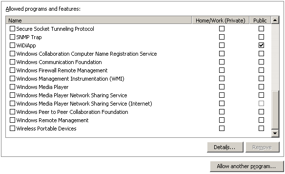 Where is the Windows Firewall exceptions list? - Microsoft Q&A
