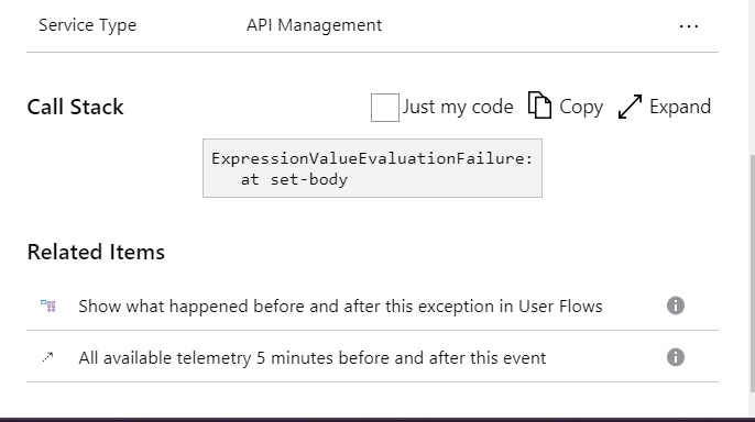 Exception thrown while using caching in apim - Microsoft Q&A Exception thrown while using caching in apim - Microsoft Q&A