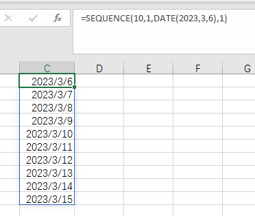 My spreadsheet does not allow me to choose Fill Series for dates ...