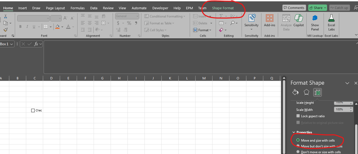 How to hide checkboxes in rows that are hidden? - Microsoft Q&A