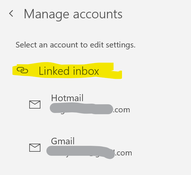 Accidently linked my 4 email accounts, I need to unlink but cannot seem to do so - Microsoft Q&A