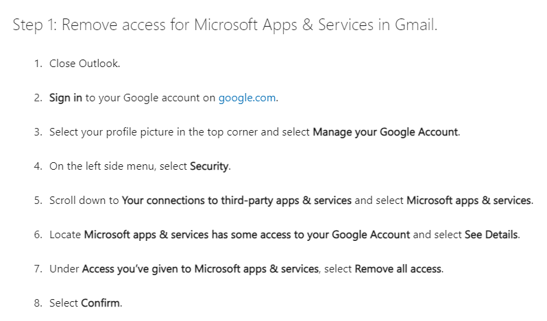 Outlook emails (gmail accounts) unable to send or receive - Microsoft Q&A