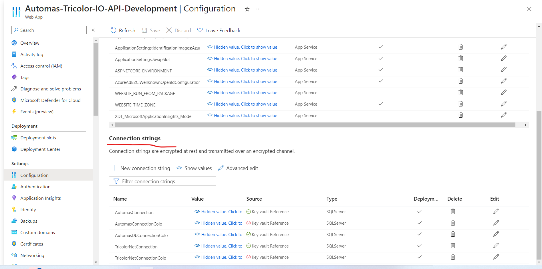 Script powershell to get all web app services with their connections ...