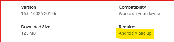 Minimum Android version for Microsoft 365 Apps (Office) - Microsoft Q&A