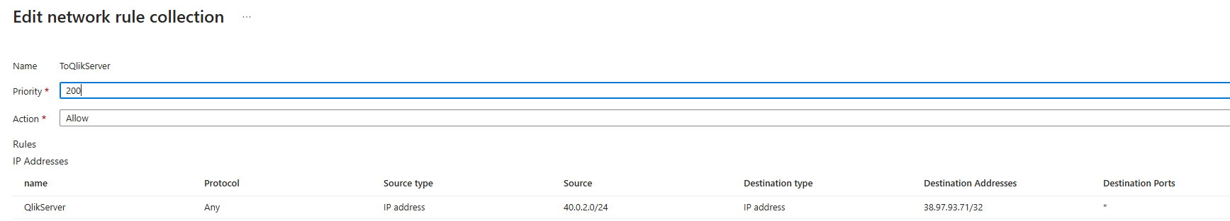 Problem To Setup Access To A External Ip From A Container Using Vnet And Azure Firewall