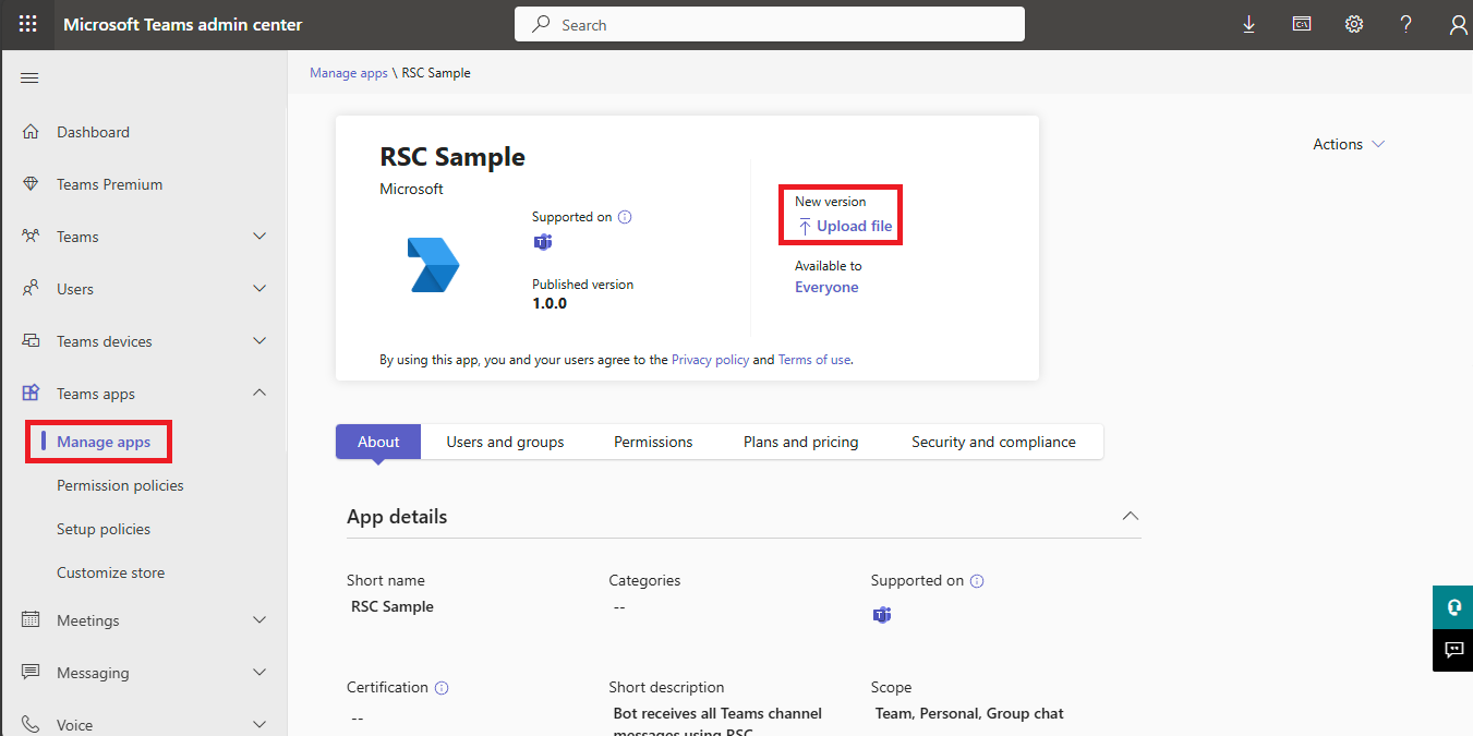 Unable to update app in Teams Developer Portal - What exact permissions ...
