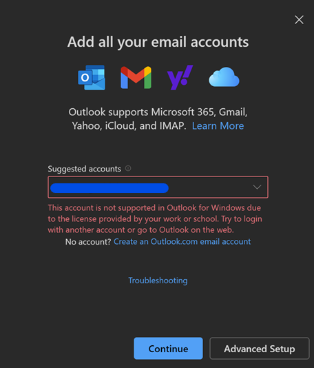 Outlook 365 Preview Licence - Microsoft Q&A