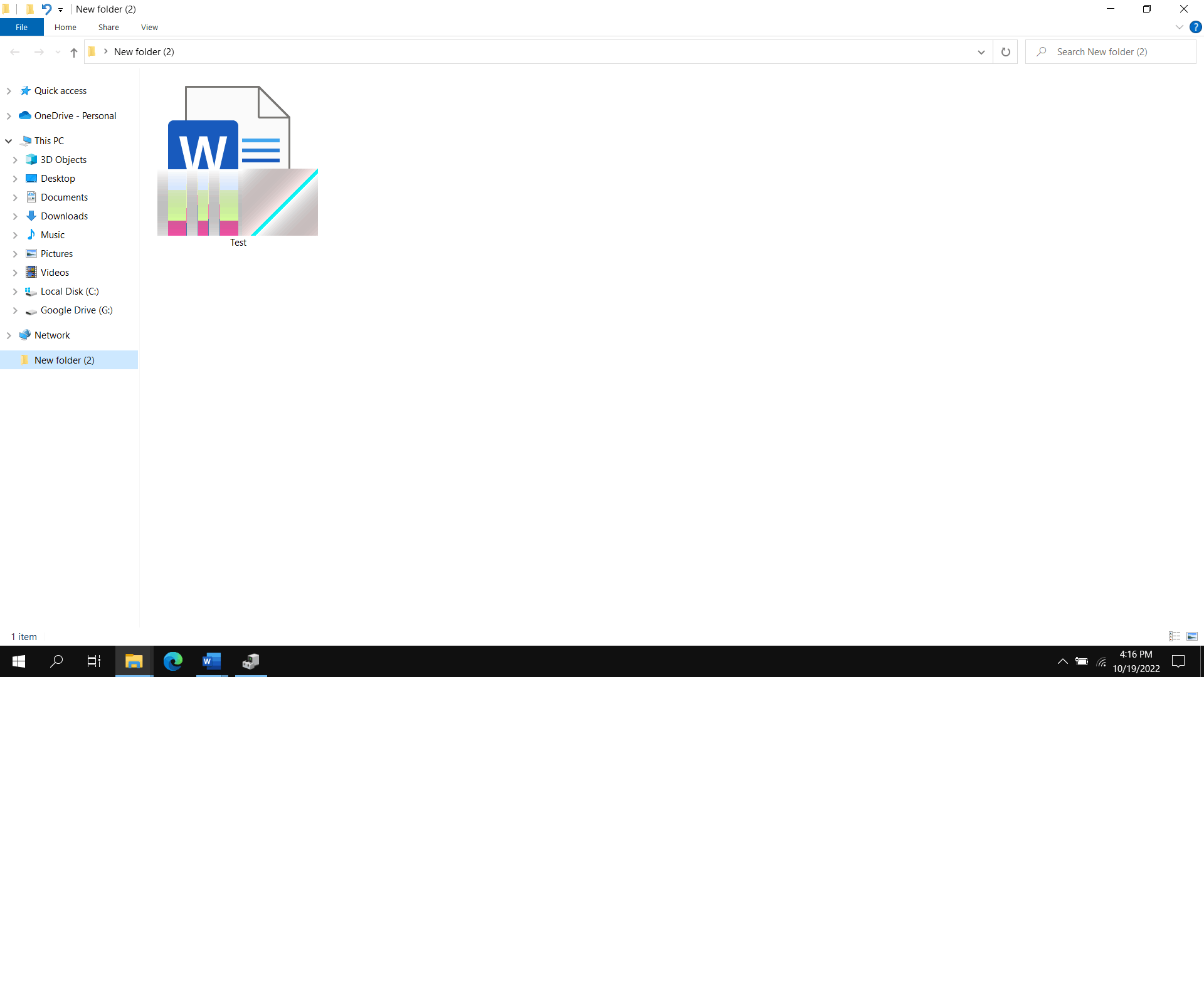 Word Icon is looking weird - Microsoft Q&A