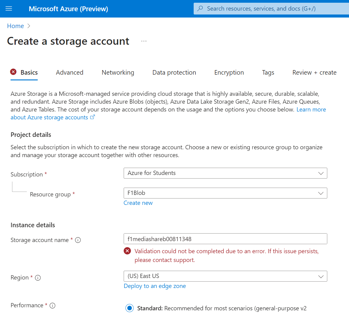 storage account name blob setup: storage account name blob setup: