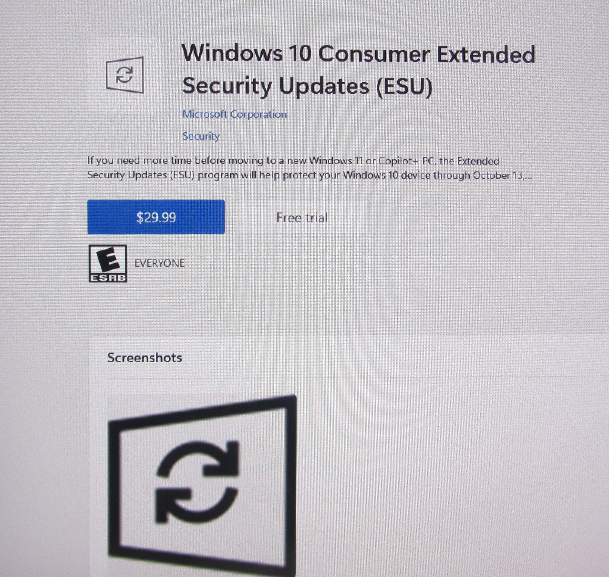 How do I find site to pay $30 to extend windows 10 for another year ...