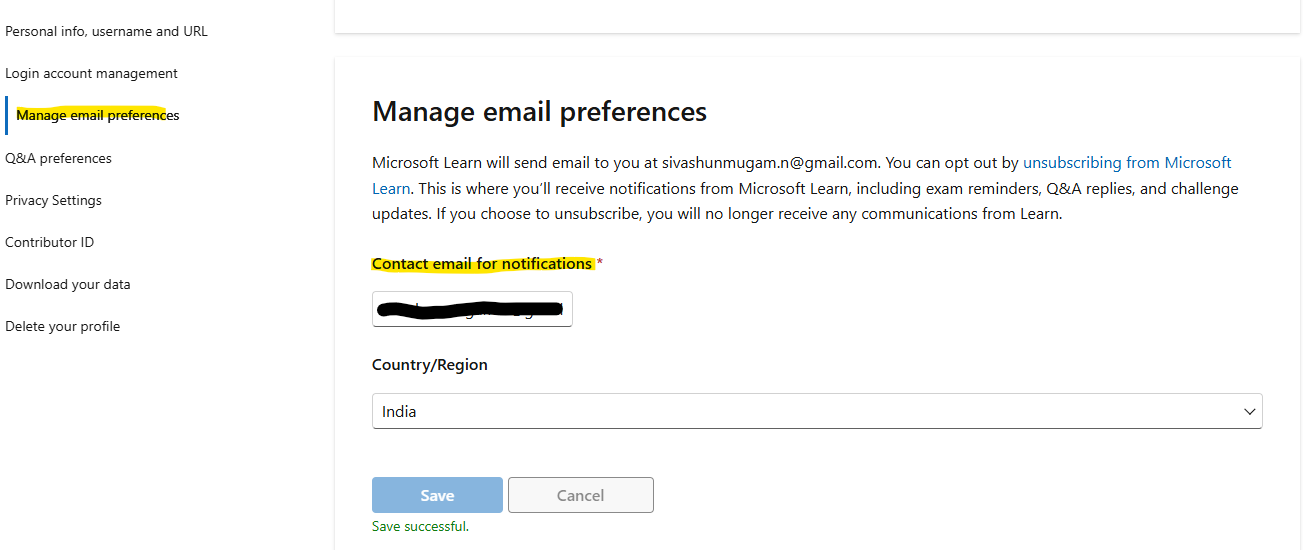 How to switch the email for exam - Microsoft Q&A