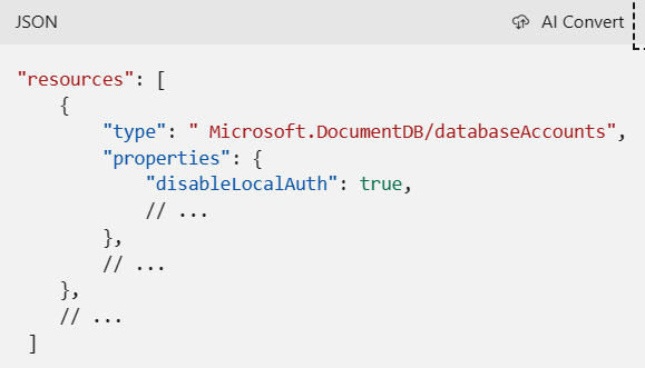 Enforcing RBAC as the only authentication method in Cosmos DB ...
