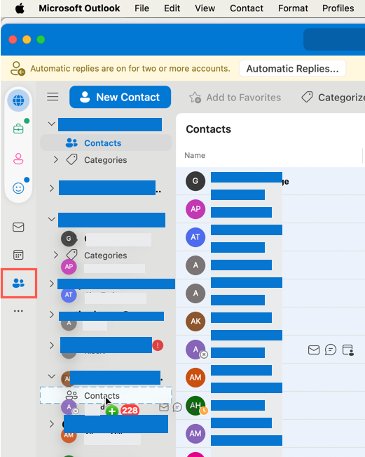 Syncing contacts - Microsoft Q&A